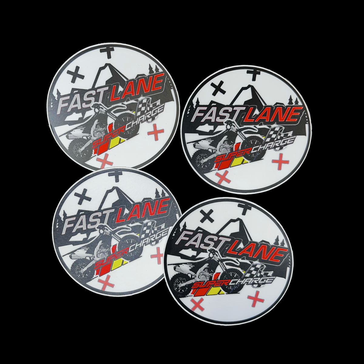 FastLane SuperCharge Sticker – FAST LANE //// WRLD X TOUR